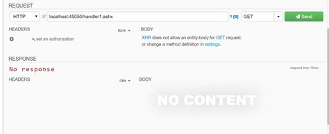 C No Response From Aspnet Handler Only On Specific