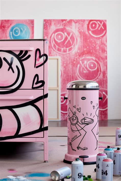 Street Artist André Saraiva Covers Vipp Homeware In Graffiti