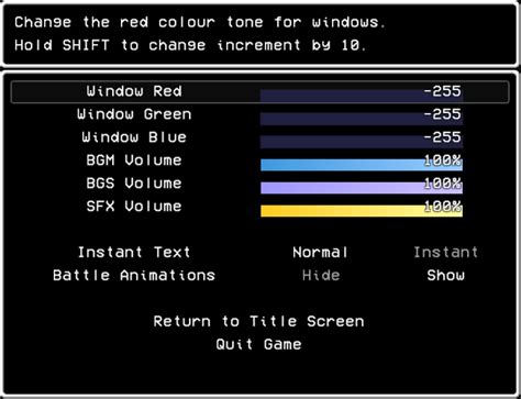 How To Edit The Options Menu Rpg Maker Forums