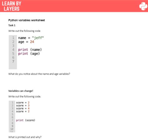 Lesson 3 Python Variables And Data Types Learnbylayers