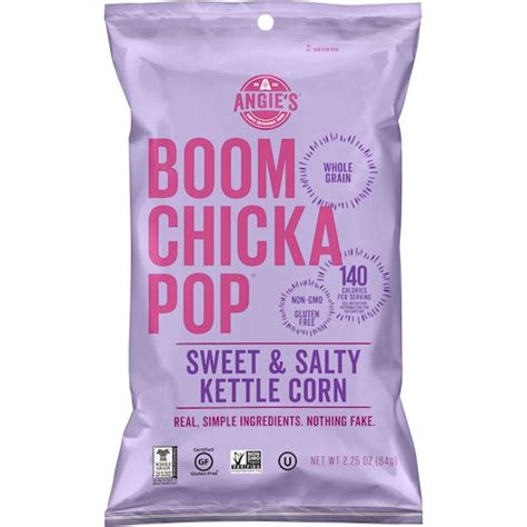 Angies Boomchickapop Kettle Corn Popcorn Case Foodservicedirect