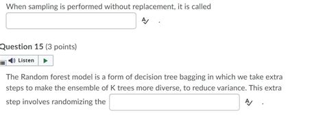 Solved When Sampling Is Performed Without Replacement It Is Chegg Com