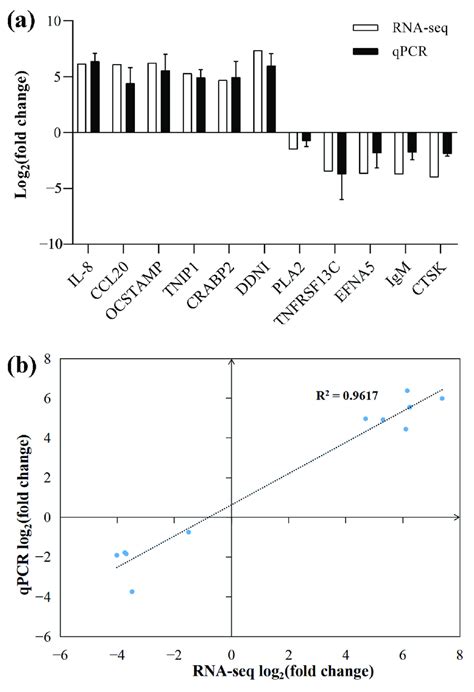 A Comparative Analysis Of Rna Seq Data And Qpcr At The Transcript