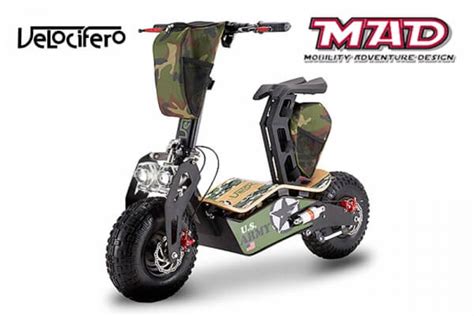 Velocifero MAD 1600W 48V Electric Scooter