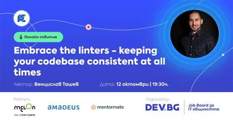 ventsislav tashev on linkedin python embrace the linters keeping your codebase consistent at