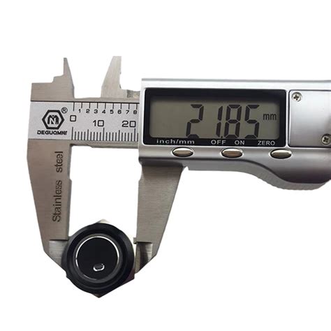 19mm Max 16a 1no Ip65 Green Ring Light Black Self Locking Metal Push Button Switch China Push