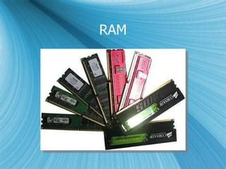 Components Of A PC PPT