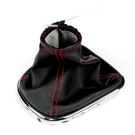 Mt 자동차 수동 기어 스틱 시프트 노브 Pu 가죽 부츠 포함 쉐보레 크루즈 2008 2009 2010 2011 2012 자동차 스타일링 5 6 단