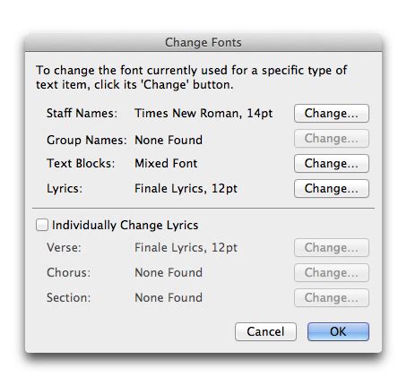 Change Fonts Plug In