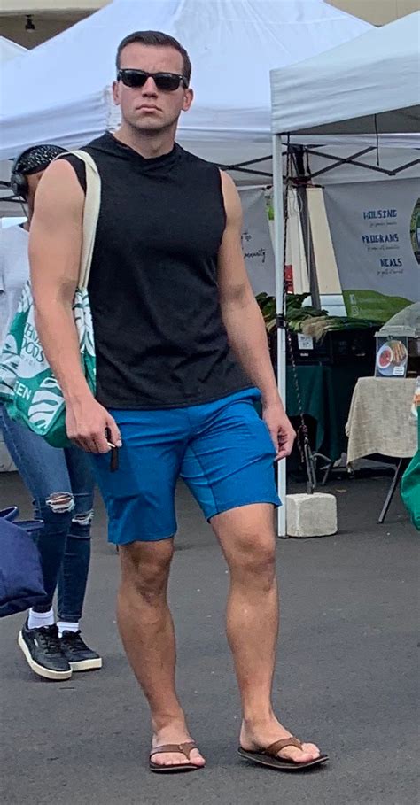 Spring In Flip Flops Short Men Fashion Mens Summer Outfits Street