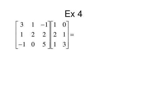 Ppt Lesson 13 4 Multiplying Matrices Powerpoint Presentation Free