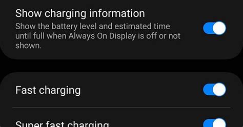 Samsung S21 Battery Settings Album On Imgur