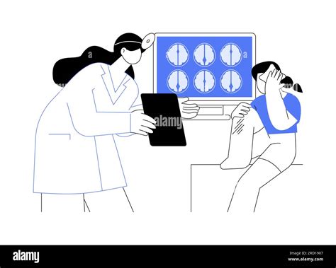 Pediatric Trauma Abstract Concept Vector Illustration Stock Vector