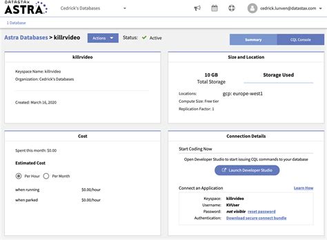 Old Workshop Online1 Createastrainstancemd At Master · Datastax