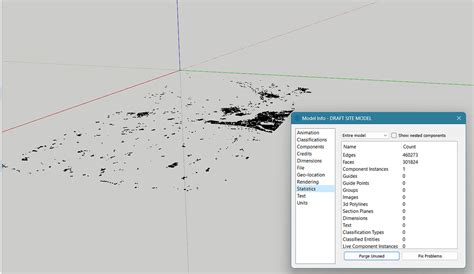 Sketchup Freezingnot Responding When Selecting All Objectsentities