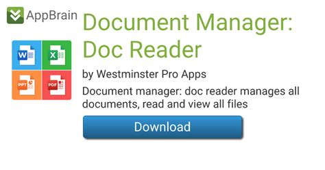 Document Manager Doc Reader For Android Free App Download