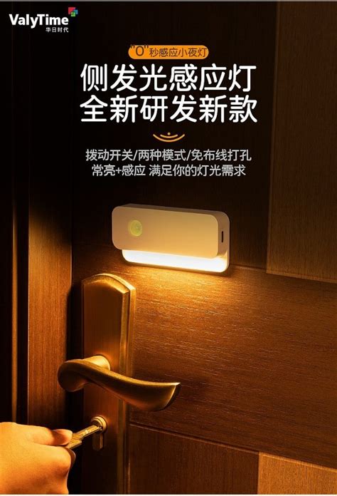 Led Smart Sensor Night Light Wireless Type C Rechargeable Sensor Wall Light With Motion Sensor