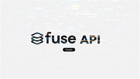 Getting Started With Fuse Studio Api