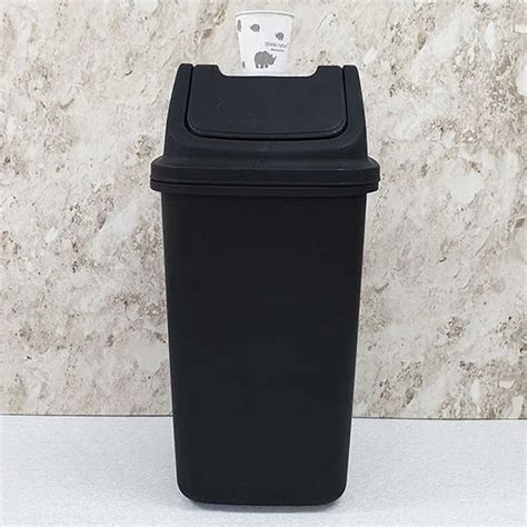 파스텔 N6053b63f40 실용적인 사각휴지통 4호 25l 블랙 쓰레기통 화장실휴지 홈플러스 택배배송