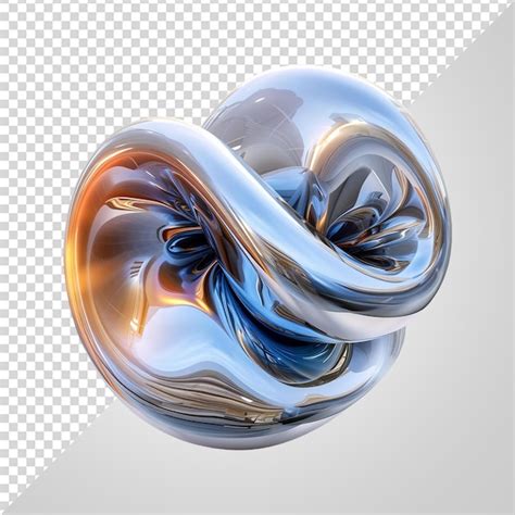 Premium Psd 3d Abstract Shape Png