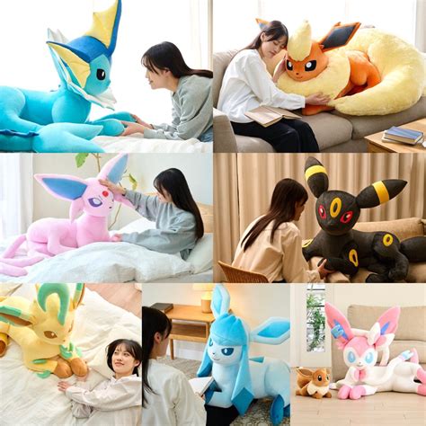 Japan Life Size Eeveelutions Plush Coming Soon To Pokemon Centers Facebook