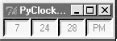 PyClock An Analog Digital Clock Widget Larger GUI Examples