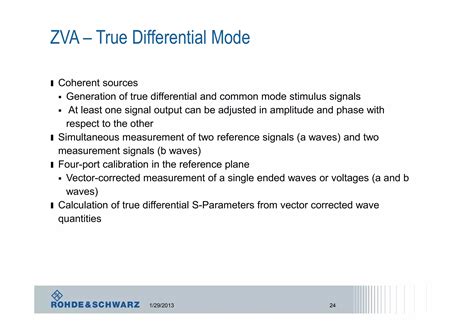 True Differential S Parameter Measurements Pdf