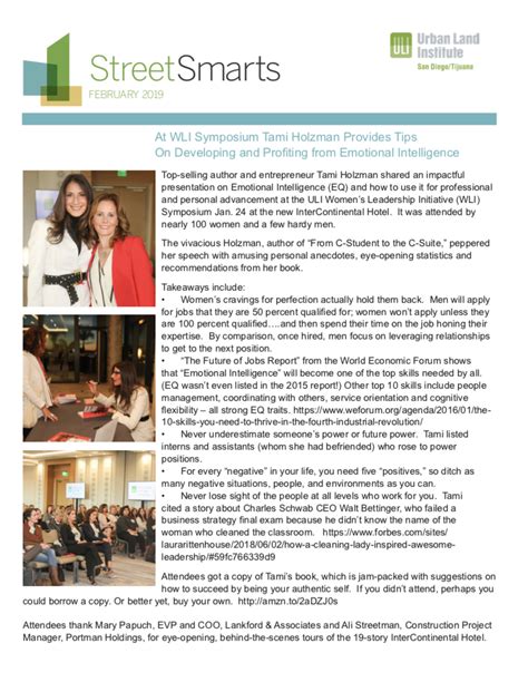 Press — Tami Holzman Learn More On How To Work With Tamara Holzman Coach Advise Or How To Hire