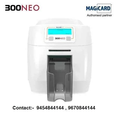 Pvc Nfc Card Printer Machine Double Sided Shape Rectangular At
