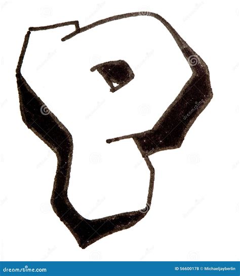 Graffiti Letters P