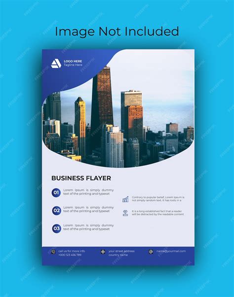 Premium Vector Flayer Design