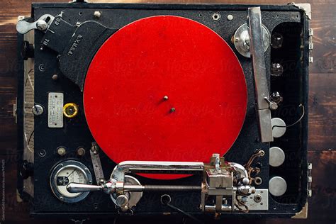 Vintage Record Lathe By Stocksy Contributor Gabi Bucataru Stocksy