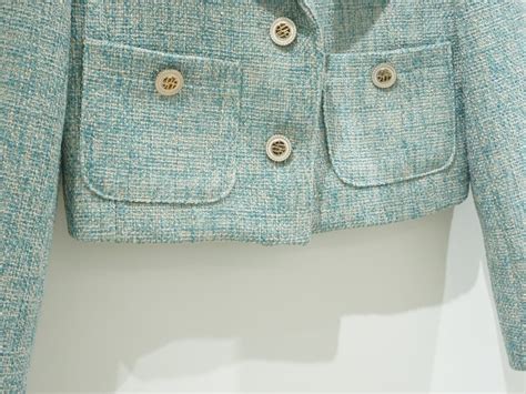 트위드 크롭 테일러드 자켓 세미 여성정장재킷 데이트룩 오피스 하객패션 스타일라떼