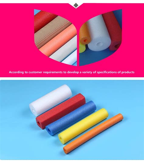 High Elasticity Epe Foam Padding Tube Protective And Customizable