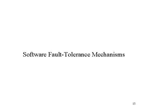 Software Faulttolerance Ali Ebnenasir Computer Science And Engineering