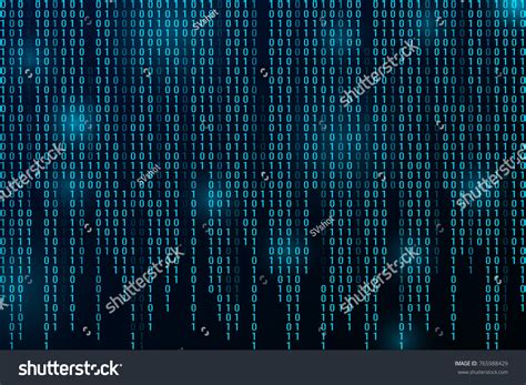 Digital Binary Data Streaming Binary Code Stock Illustration 765988429 Shutterstock