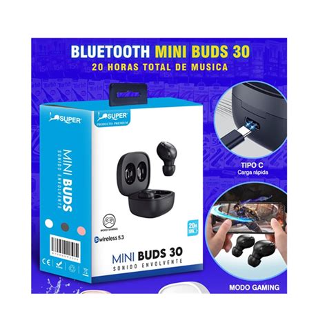 Audifonos Super Mini Buds 30 Bluetooth Shopstar
