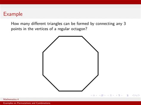 Permutations And Combinations Examples Ppt
