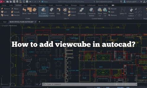 How To Add Viewcube In Autocad