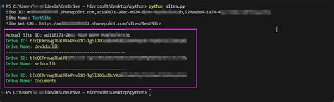 Azure How To Get My Sharepoint Site With The Sites Api Using The