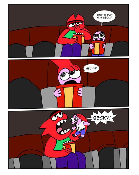 Smiling Friends Becky Comic Movie Night By Qtcomics On Deviantart