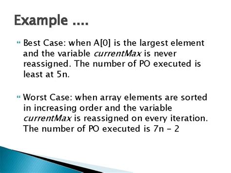 Algorithm Analysis Algorithm Analysis Algorithms Stepbystep Procedure For