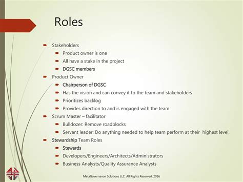 Agile Data Governance Tutorial Pptx