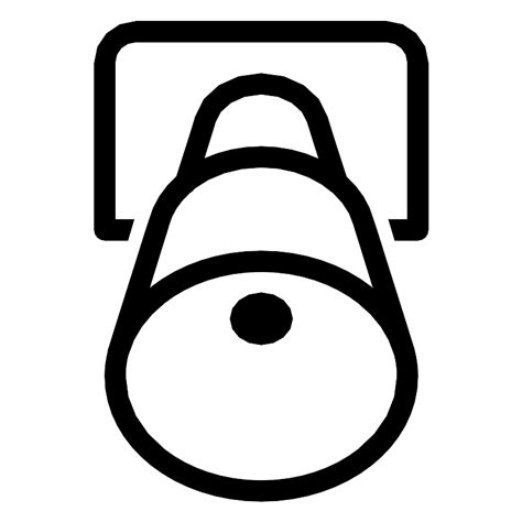 Ellipsoidal Reflector Vector Svg Icon Svg Repo