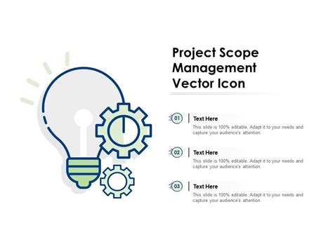 Project Scope Management Vector Icon Ppt Powerpoint Presentation Portfolio Graphics Download