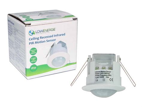 1200w Ceiling Recessed Occupancy Sensor Low Energie