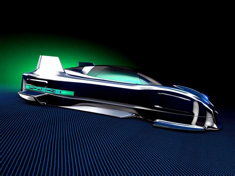 포르쉐 미래형 컨셉 카 3d 모델 124 C4d 3ds Free3d