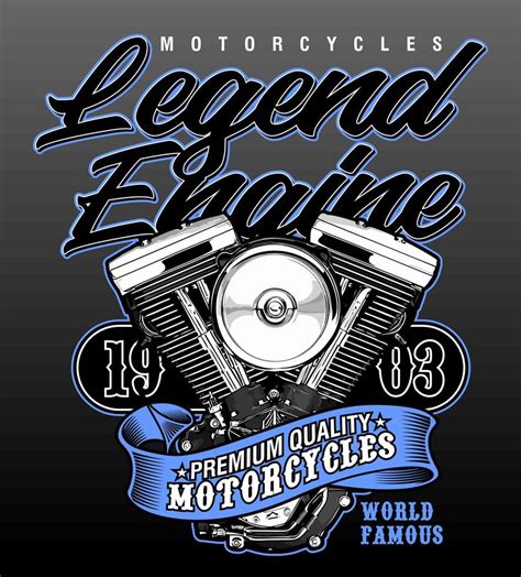 V Twin Engine Vector Template 15324137 Vector Art At Vecteezy