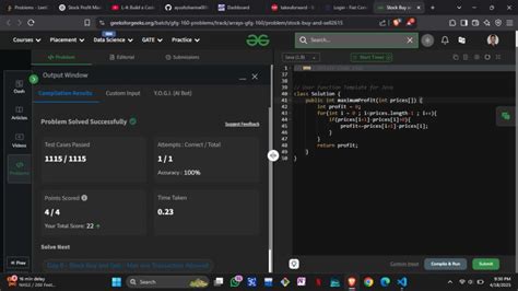 160daysofdsa Datastructures Algorithms Stockmarkettrading Ayush
