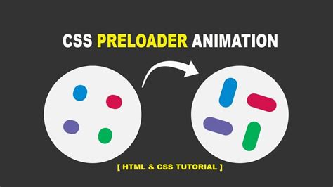 Preloader Animation Effect With Html And Css Youtube